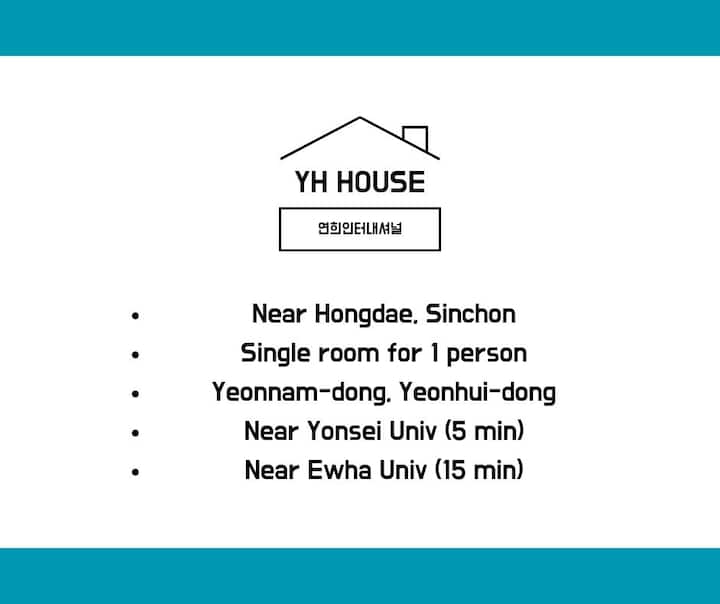 Yh House (Near Hongdae, Sinchon) A-7 - Seoul