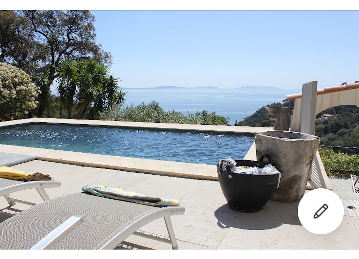 Villa  Vue Sur Les îLes D’or - Hyères