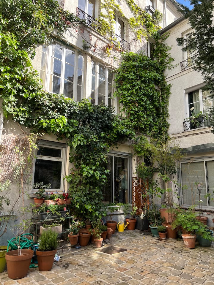 Appartement Du 17e Dans Cour Verte - Paris