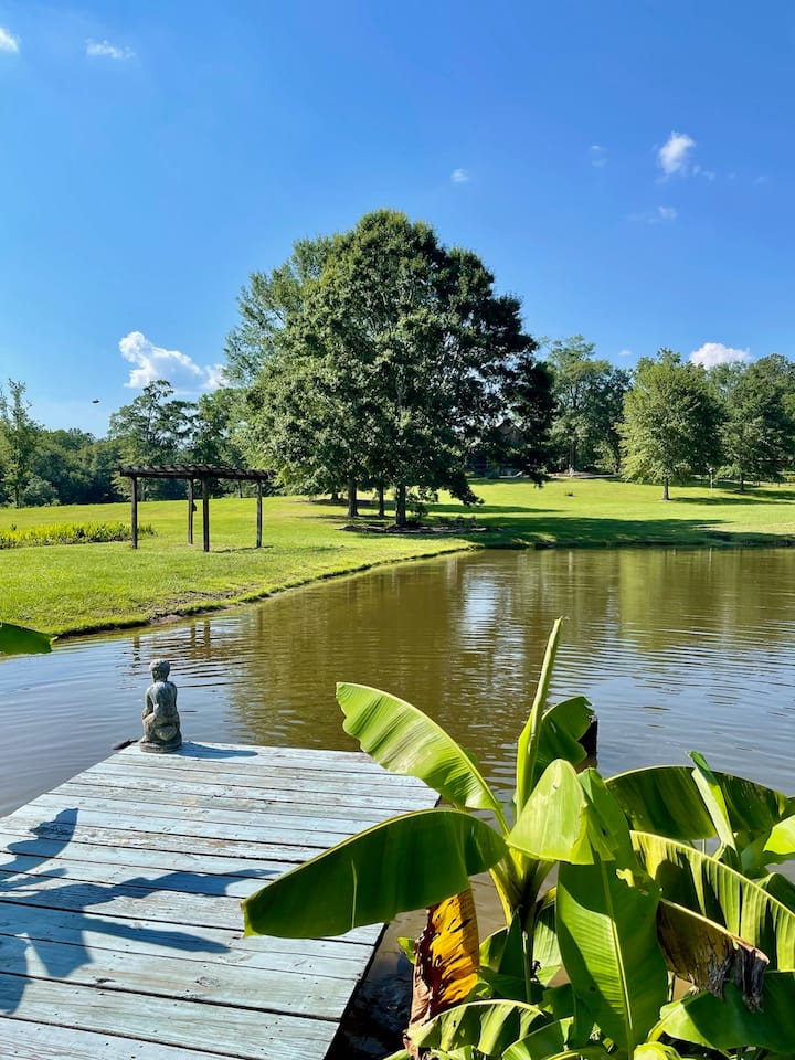 Vineyard Farm, Private Pond, Fishing, Hiking - Alabama