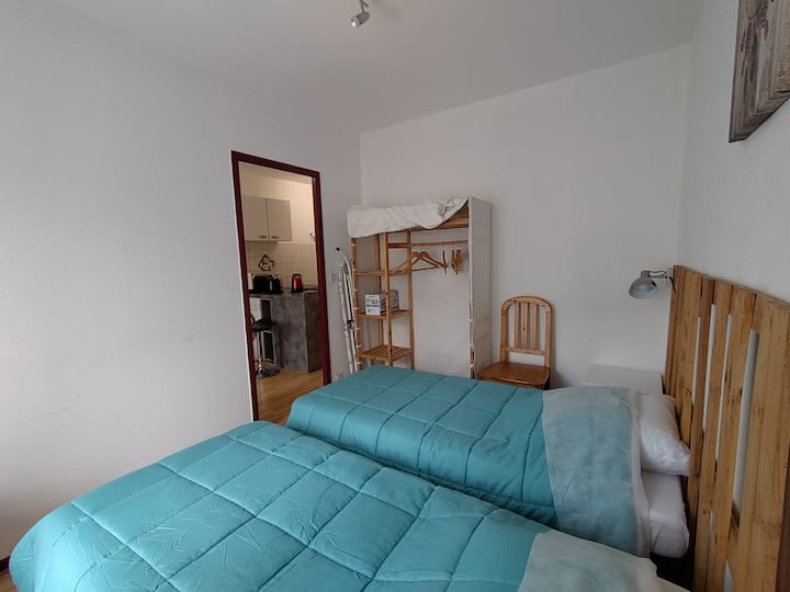 Gîte Les Marmottes.
Appart. T2 - Langogne