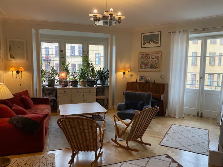 Charming 4-bedroom Apt Sthlm City - Stockholm