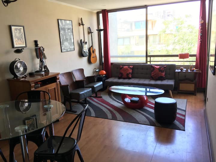 Acogedor  Departamento Completo. - Providencia