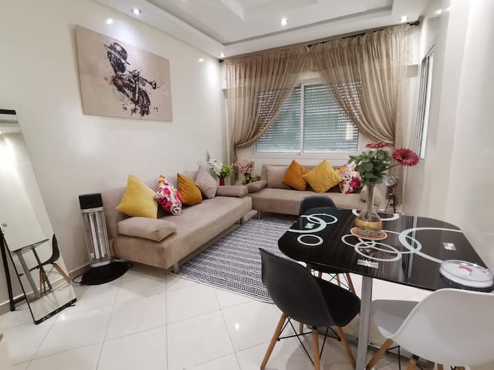 Bel Appartement Calme Moderne Entièrement Rénové - Casablanca