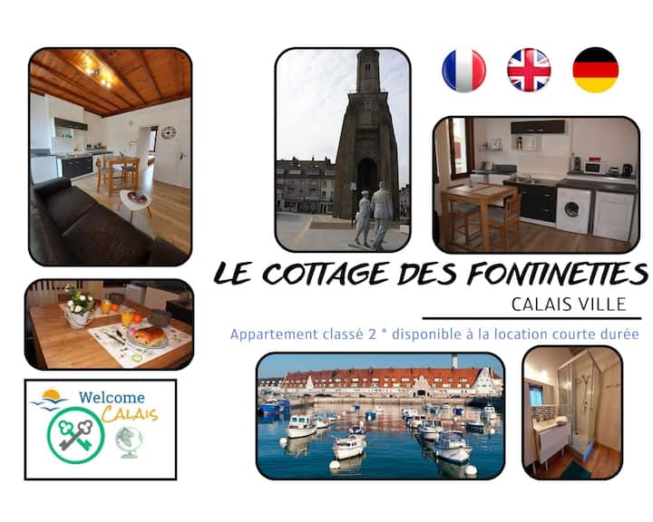 Le Cottage Des Fontinettes 2*- Remise De 25 € !! - Calais