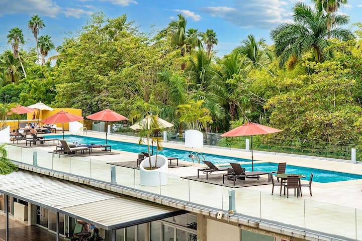 Plaza 3.14 Vista A Alberca Muy Cerca De La Playa - Nuevo Vallarta
