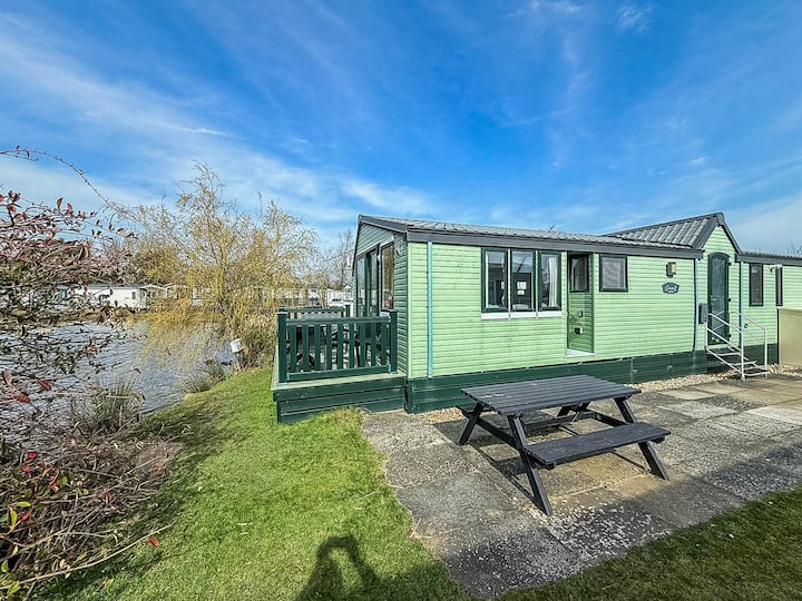 Caravan Di Lusso Con Decking E Splendida Vista Sul Lago Per Il Noleggio Ref 33002 - Skegness