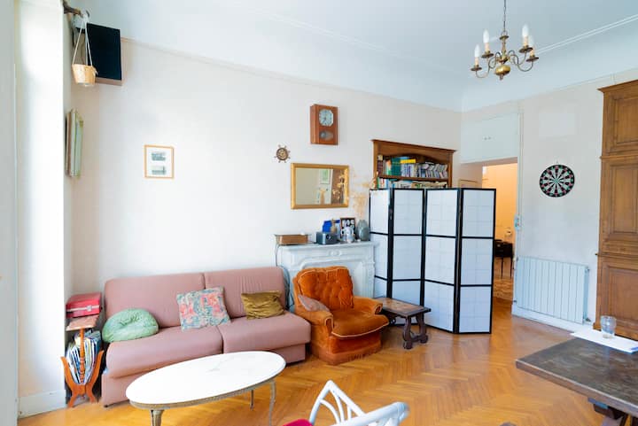 Chambre 12m2 Côté Jardin - Nice
