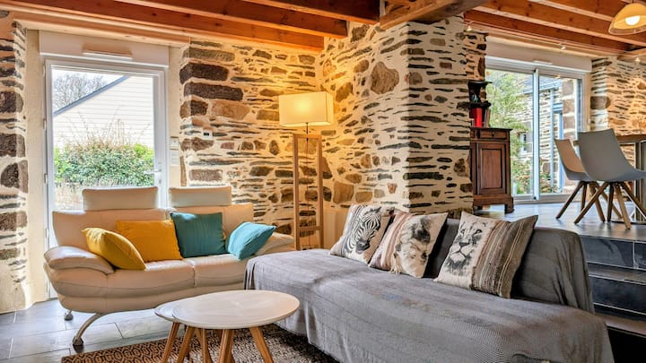 Séjour Cosy – Billard & Grand Jardin Breton - La Gacilly