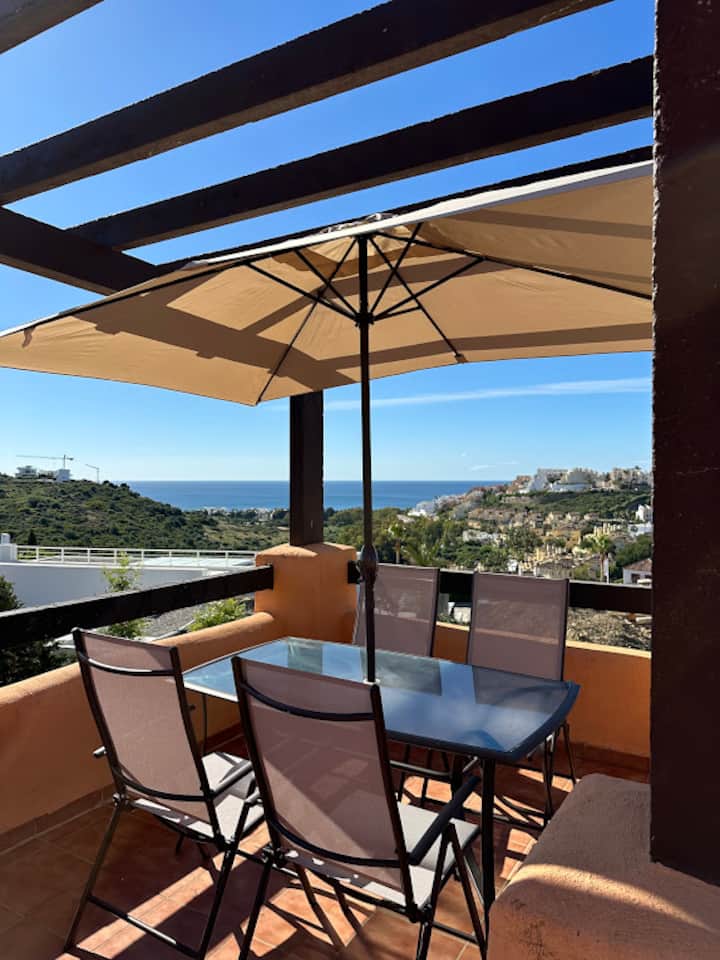 Penthouse Apt Sea & Mountain View Casares Costa - Casares