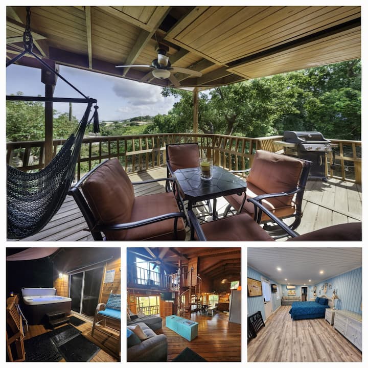 Tropical Treehouse In Paradise! 
St. Thomas, Usvi - Saint John