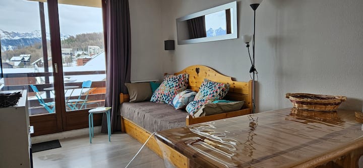 Appartement 4/6 Personnes Au Pied Des Pistes - Risoul
