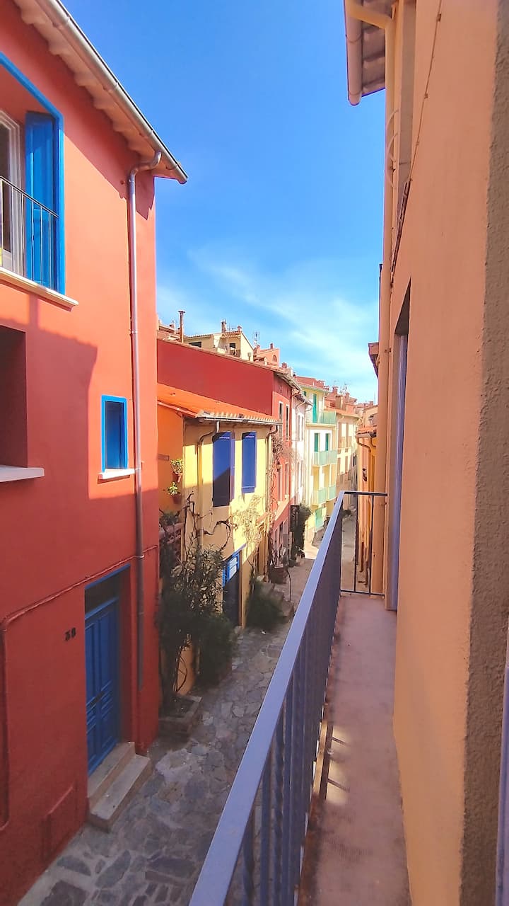 Centre Historique, 3 Mn Plage, Calme, Clim, Wifi - Banyuls-sur-Mer