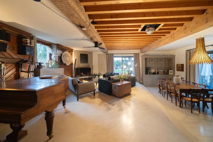 Grande Maison 10-14p Piscine La Rose Du Petit Bois - Lyon