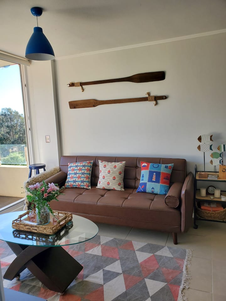 Departamento Para 2 Personas, Lomas De Papudo 1200 - Papudo