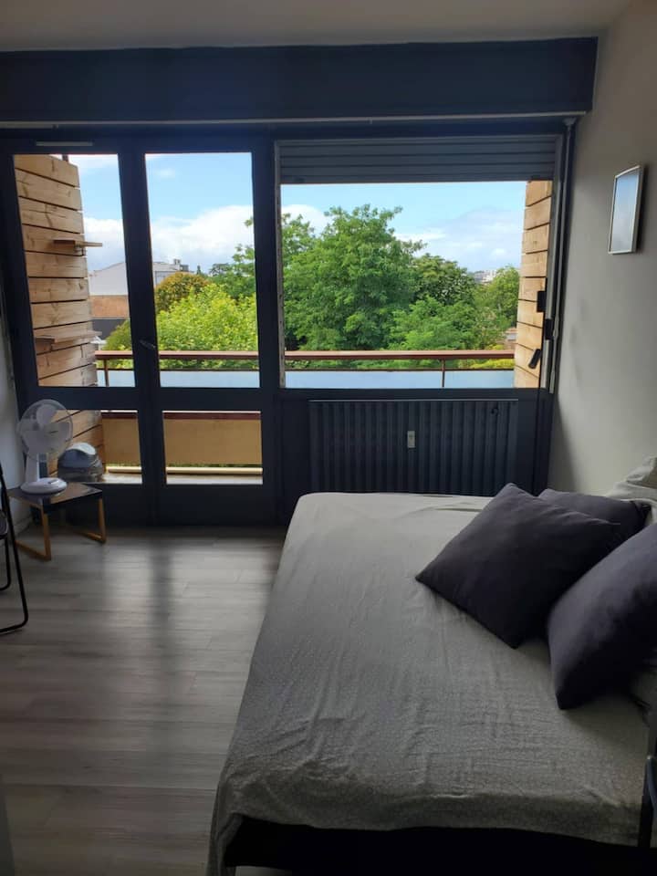 Studio Cosy 189 Terrasse Privative Tram à 50 M - Talence