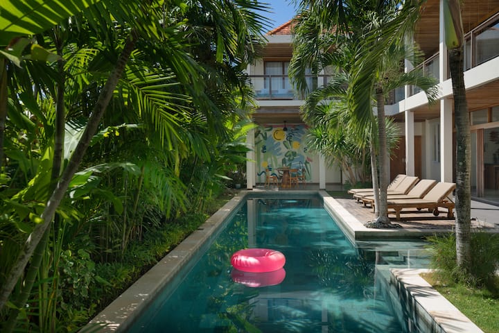 Lush Large Oceanview 3br + Dream Pool Sunset Views - Uluwatu