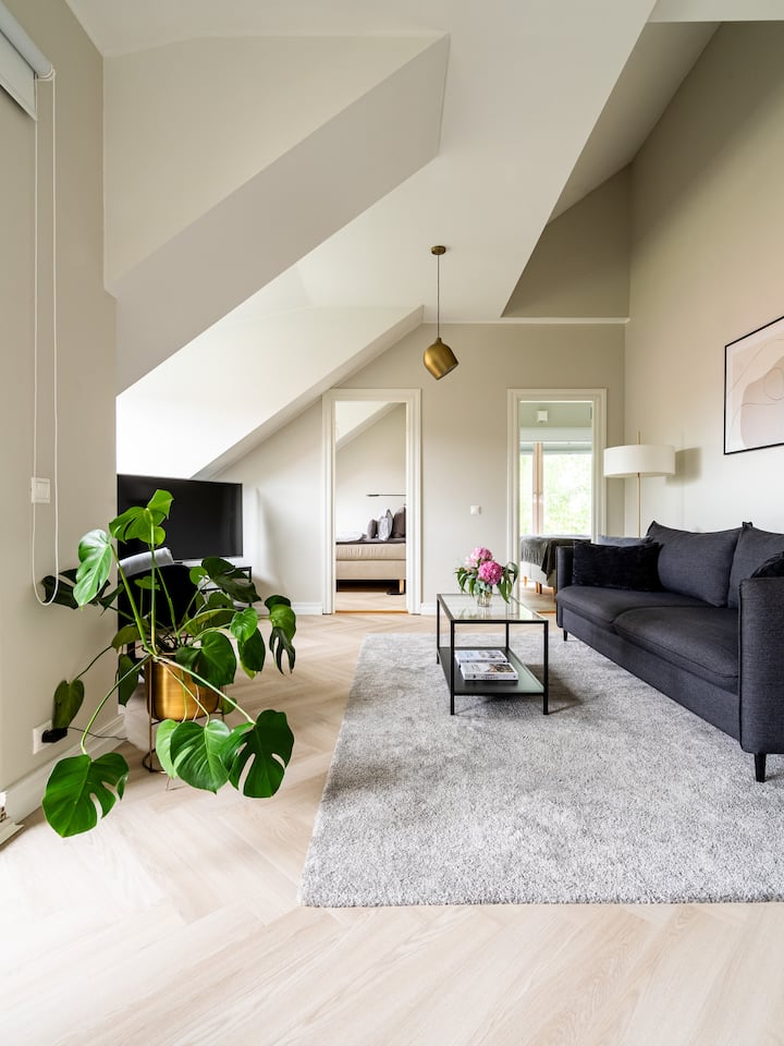 Contemporary Penthouse With Balcony - Tallin