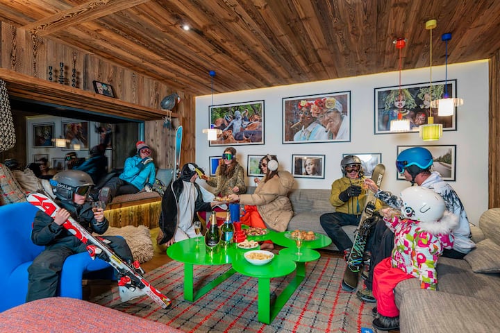 Chalet Orpin, Piscine, Ciné, Pataugeoire, Sauna - Névache