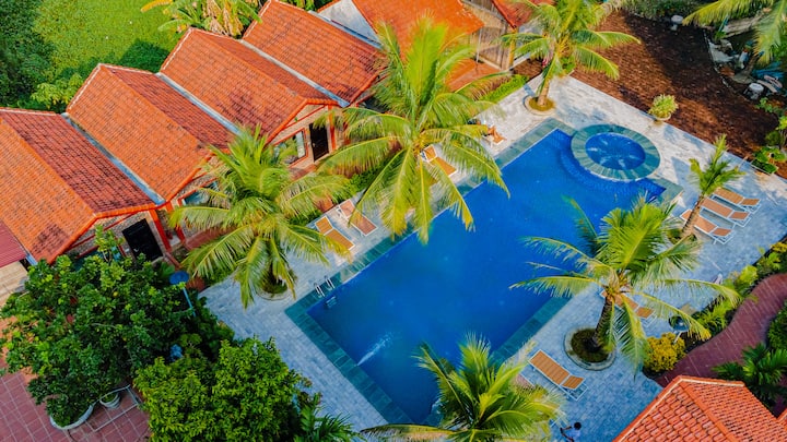 Bungalow Family | 2 King Beds | Breakfast | Tamcoc - Tam Điệp