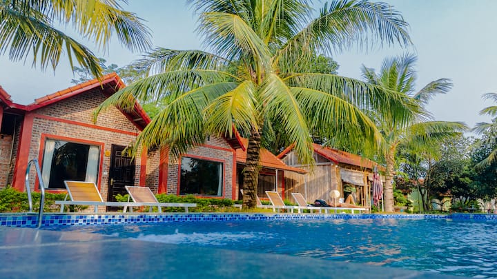 Tam Coc | Bungalow Double | Breakfast | Pool - Tam Điệp
