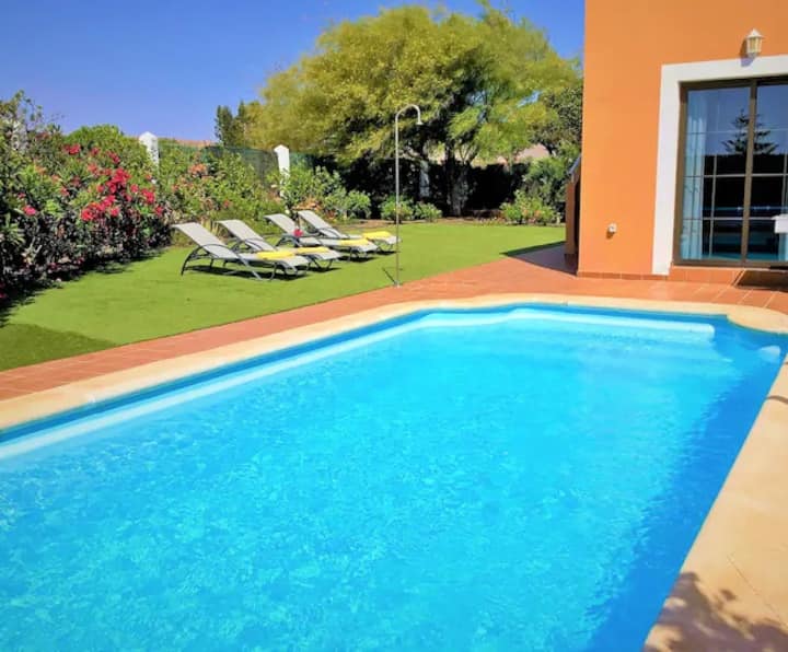 Golf Course Villa With Private Heated Pool - Fuerteventura