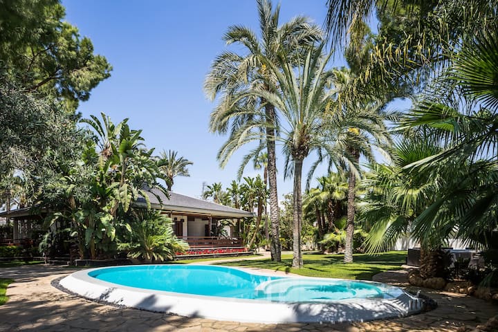 Deluxe Villa(8p) In Beautiful Resort (18.000m2) - Bétera