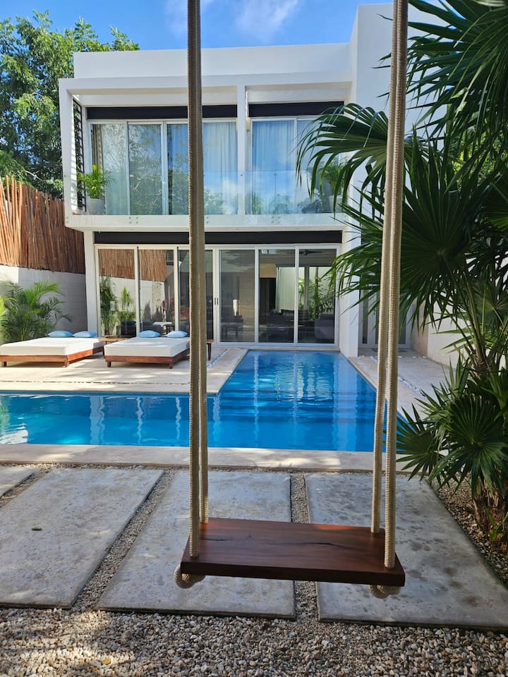 Cozy Villa (Separate Studio | Pool | Up 12 Pp) - Tulum