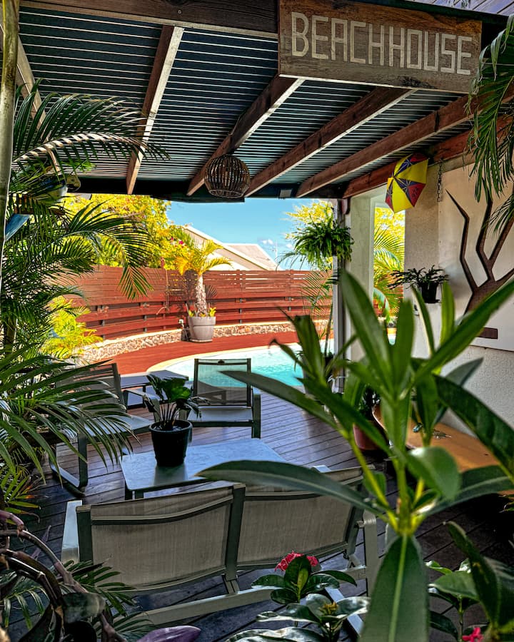 St Gilles Bains T2 60m2 Indép. Dans Villa+piscine - La Réunion