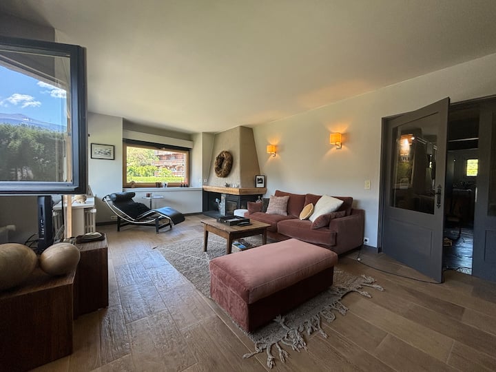 Grand T2 Spacieux Et Confortable, 58m2, Megève - Megève
