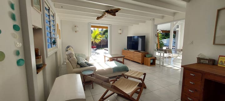 Spacieuse Villa En Bord De Mer - Guadeloupe