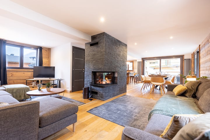 Chalet Machermo, Morzine, Jacuzzi, Sauna, Jardin - Verchaix