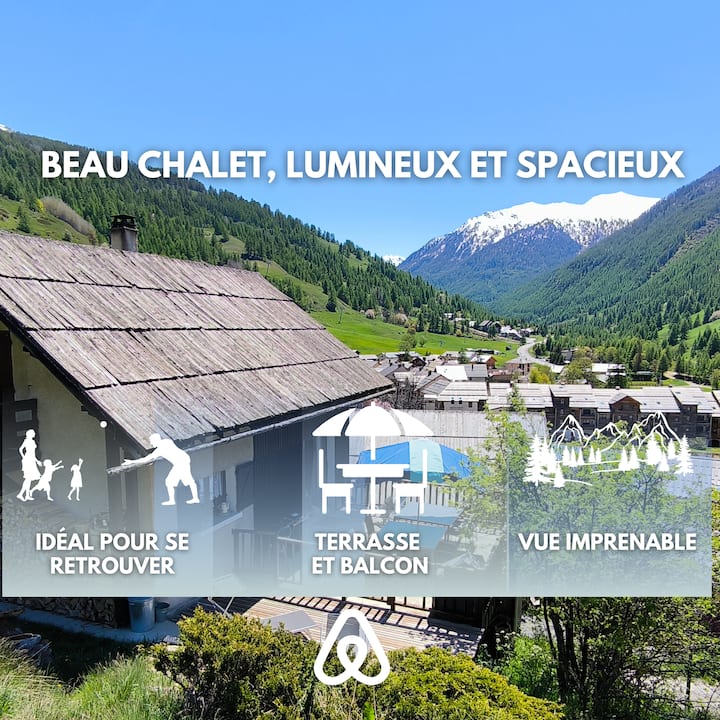 Beau Chalet Lumineux - Abriès - Parc Du Queyras - Abriès