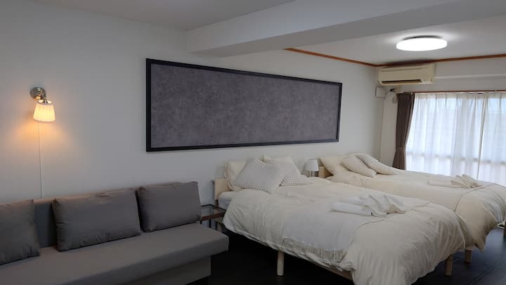 出張、長期滞在歓迎｜Refa設置｜広々1rのお部屋｜駅から徒歩3分｜501 - 大宮区