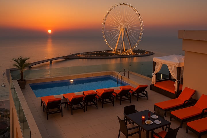 Dubai Jbr Amazing Penthouse  Full Sea View - Dubái