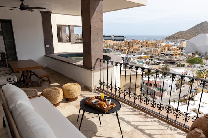 Pedregal Luxury Condo, Marina View, 3 Br - Cabo San Lucas