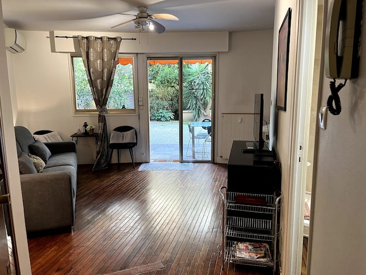 Rez-de-jardin French Riviera (Animaux Admis) - Cagnes-sur-Mer
