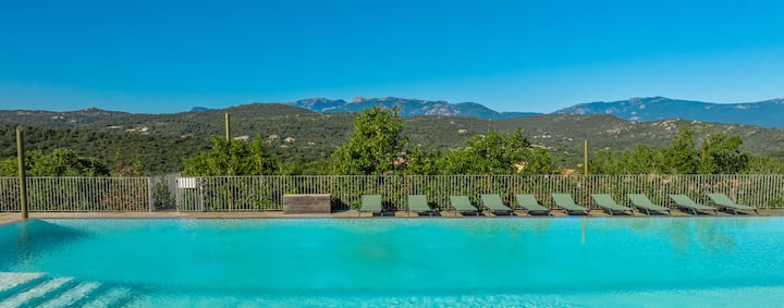 Piscine Chauffee à Sta Giulia 2 Chambres - Santa Giulia