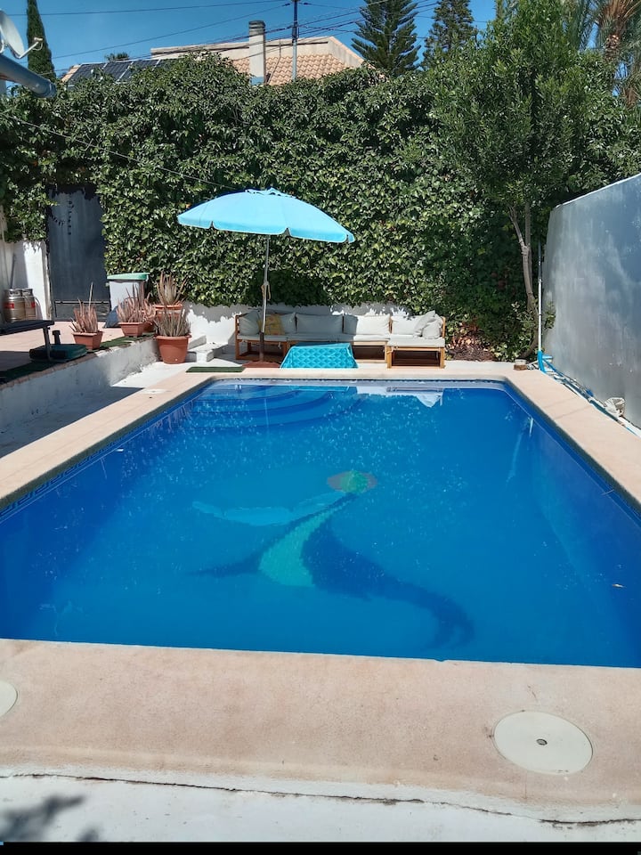 Sunny House Big Private Room-swim Pool - Murcia