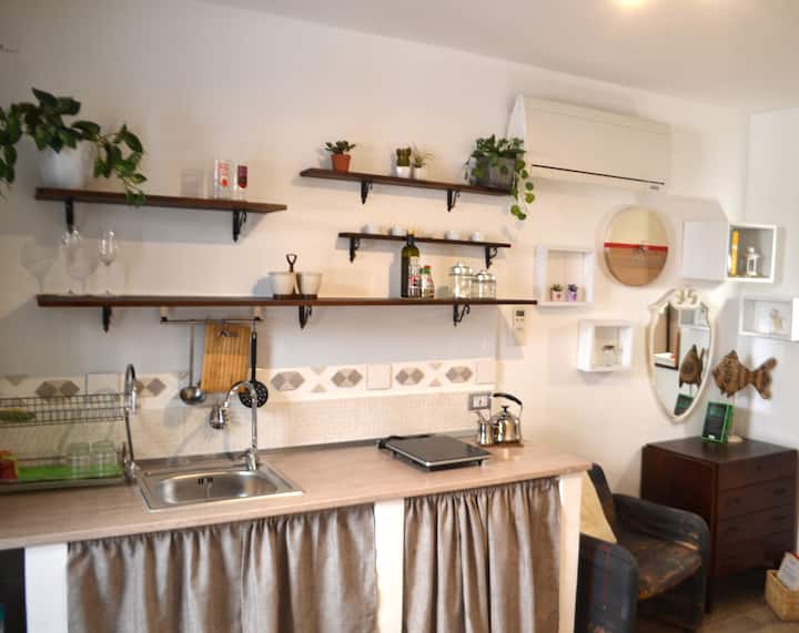 Ballarò Sant'agata Mini Apartment White - Sicily