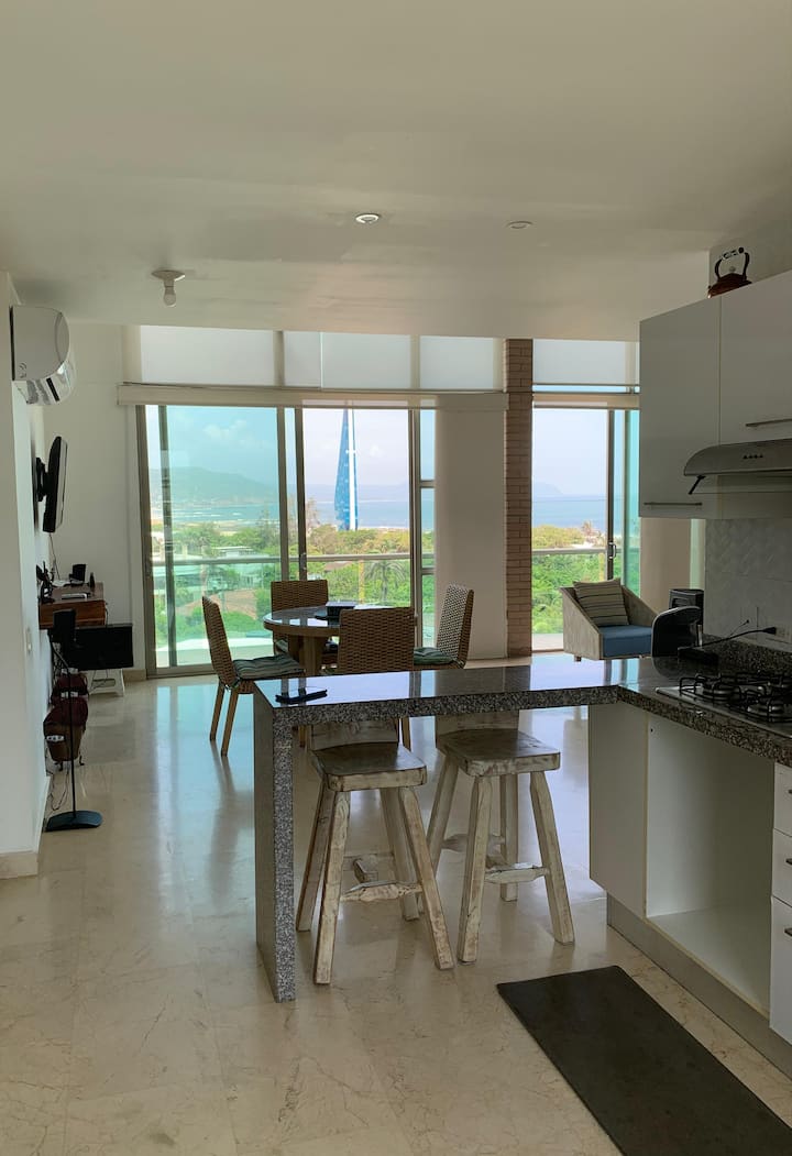 Beautiful Duplex - Caraibi Apartment - Puerto Colombia