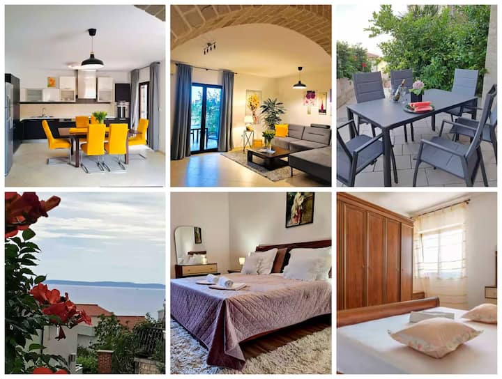 Spacious Apartment With Garden - Podstrana