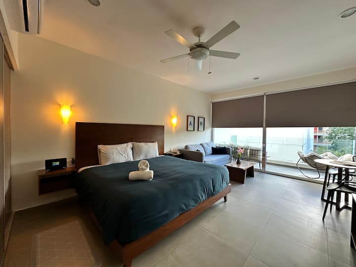 Amazing Apartment! Best Location, Wi-fi, Roof Pool - Playa del Carmen
