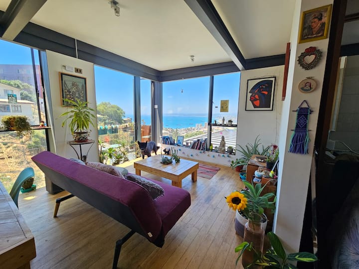 Hermoso Departamento Y Bella Vista En Valparaíso - Valparaíso