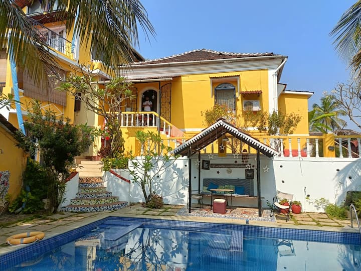 Windchimes Serene Stays Pvt Pool Villa  North Goa. - Goa