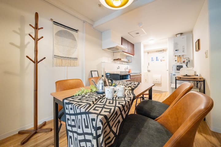 F503 Susukino/8pax/good Mattress/2min Walk To Tram - Sapporo