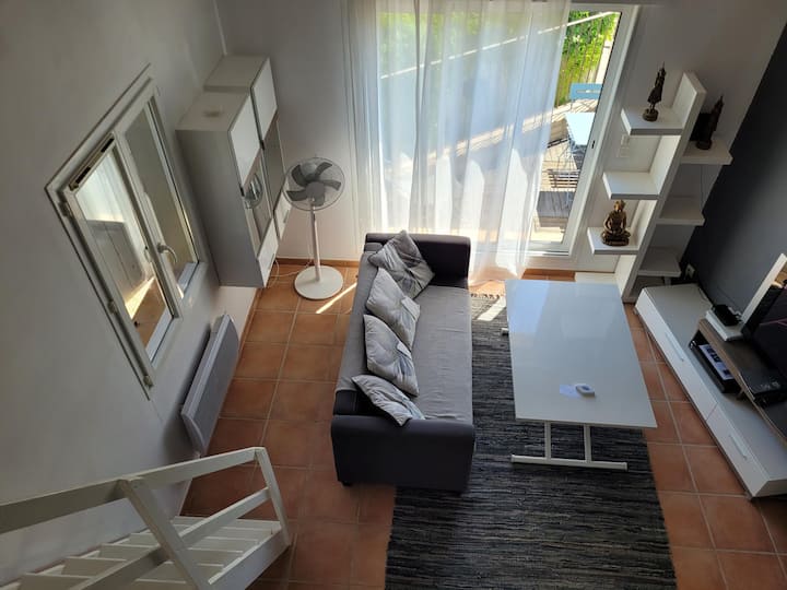 Studio Entier:studio Cosy Terrasse & Parking Privé - Aix-en-Provence