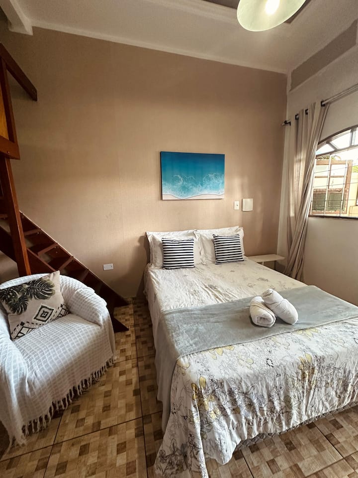 Loft Com Ar Condicionado Na Verolme -