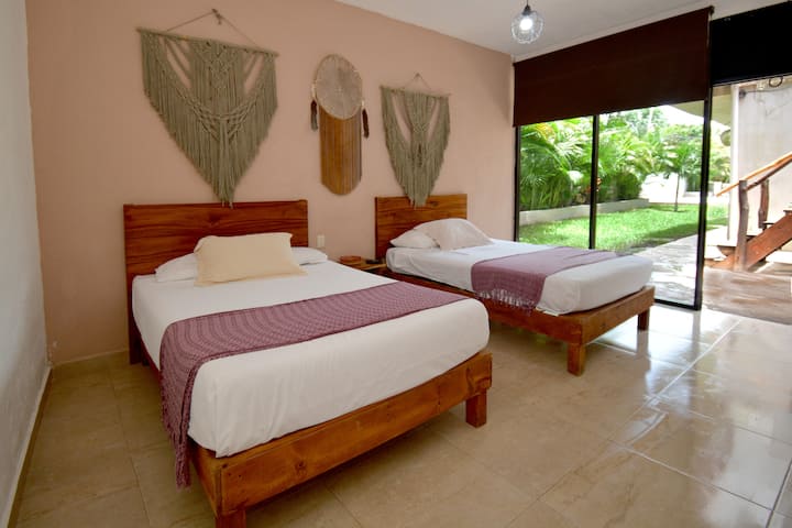 "6" Casa Delia A Solo 5 Min De La Laguna - Bacalar