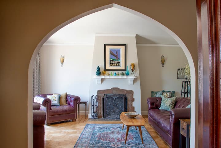 Elegant Home By Golden Gate Park & Ocean Beach - Sea Cliff - San Francisco